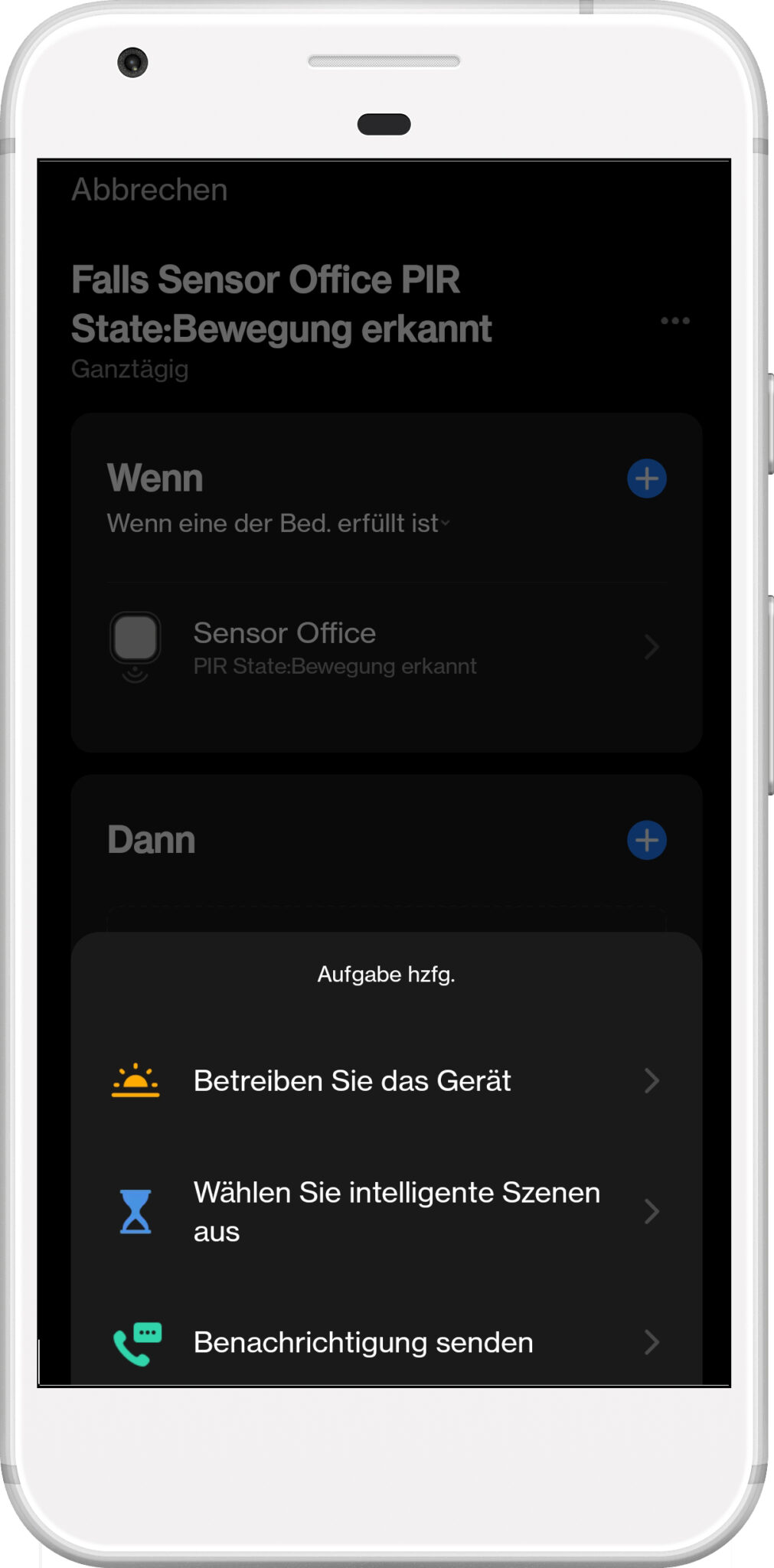 How to use a smart sensor for your light control - smart-life-app.com