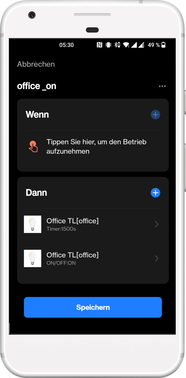 How to use a smart sensor for your light control - smart-life-app.com