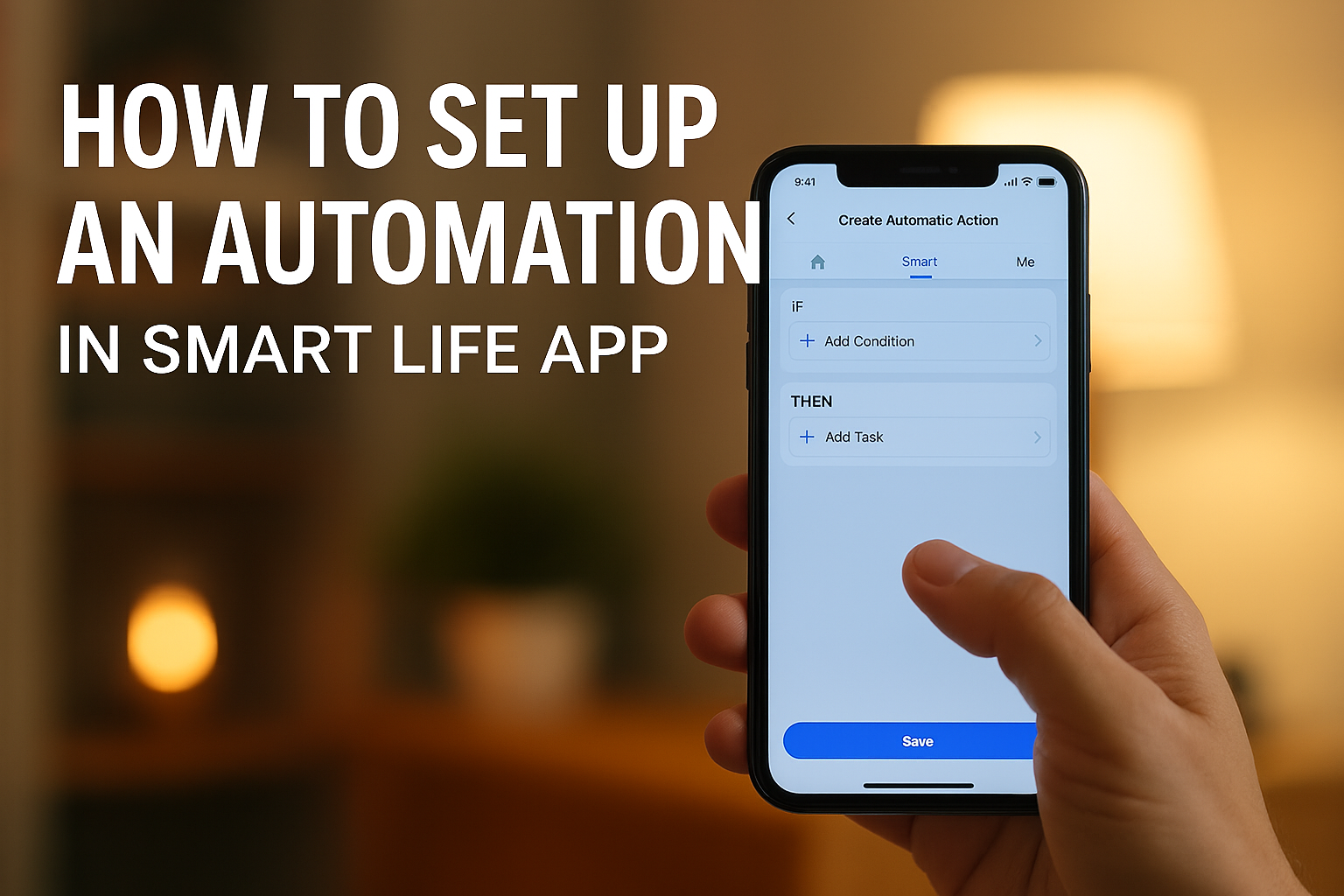 How to Set Up an Automation in Smart Life App - smart-life-app.com